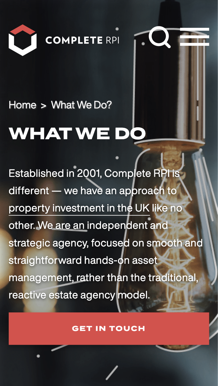 Property Investment Web Design - Complete RPI | Starberry