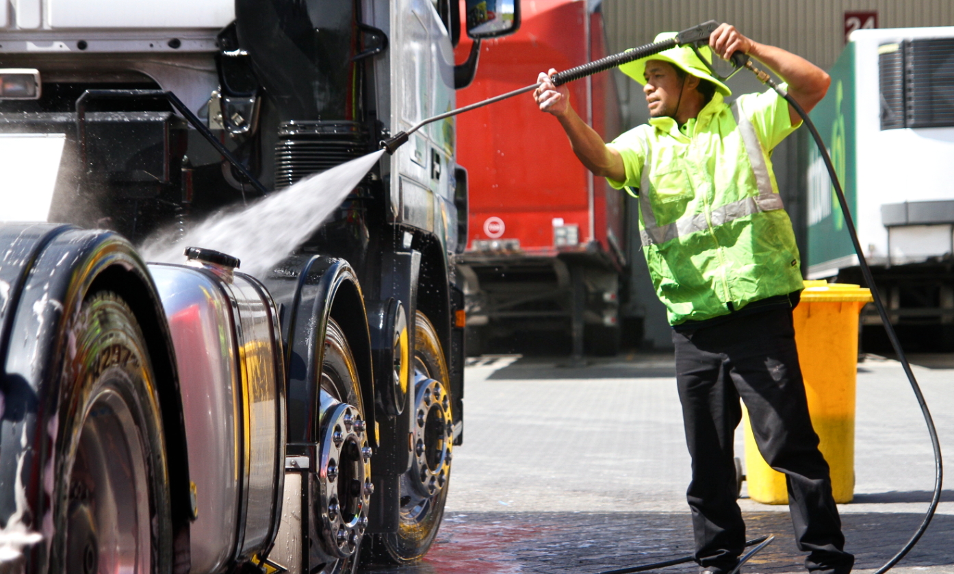 Truck & Fleet Mobile Valet Services | The Transport Cleaning Company