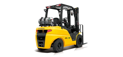 New Hyundai Pneumatic Tire LP Powered Forklift for Sale | (25L-9A, 30L ...