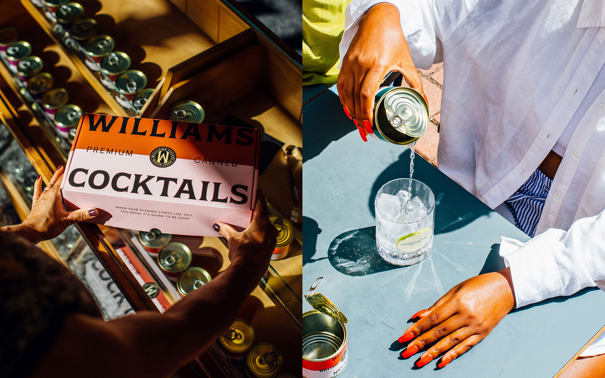 Williams Cocktails - Branding & Packaging