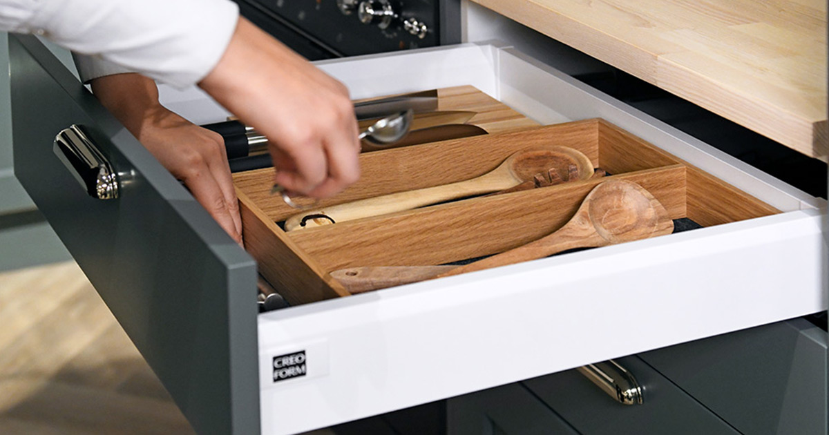 Smart köksinredning - En enklare vardag | Creoform Kök