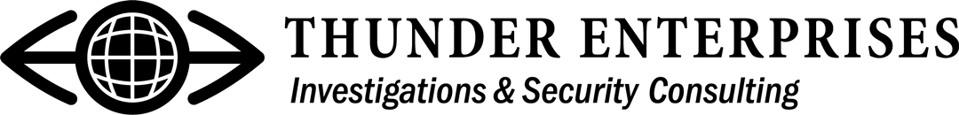 Investigations Services - Thunder Enterprises