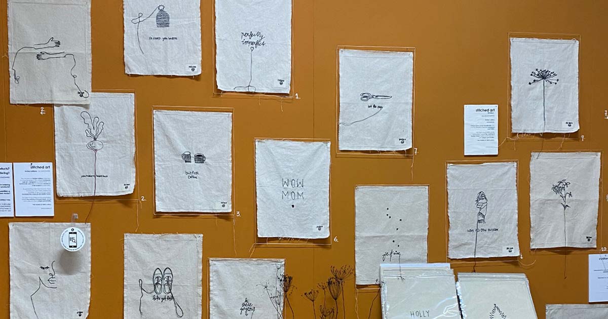 nieuwe collectie stitched art | Blog
