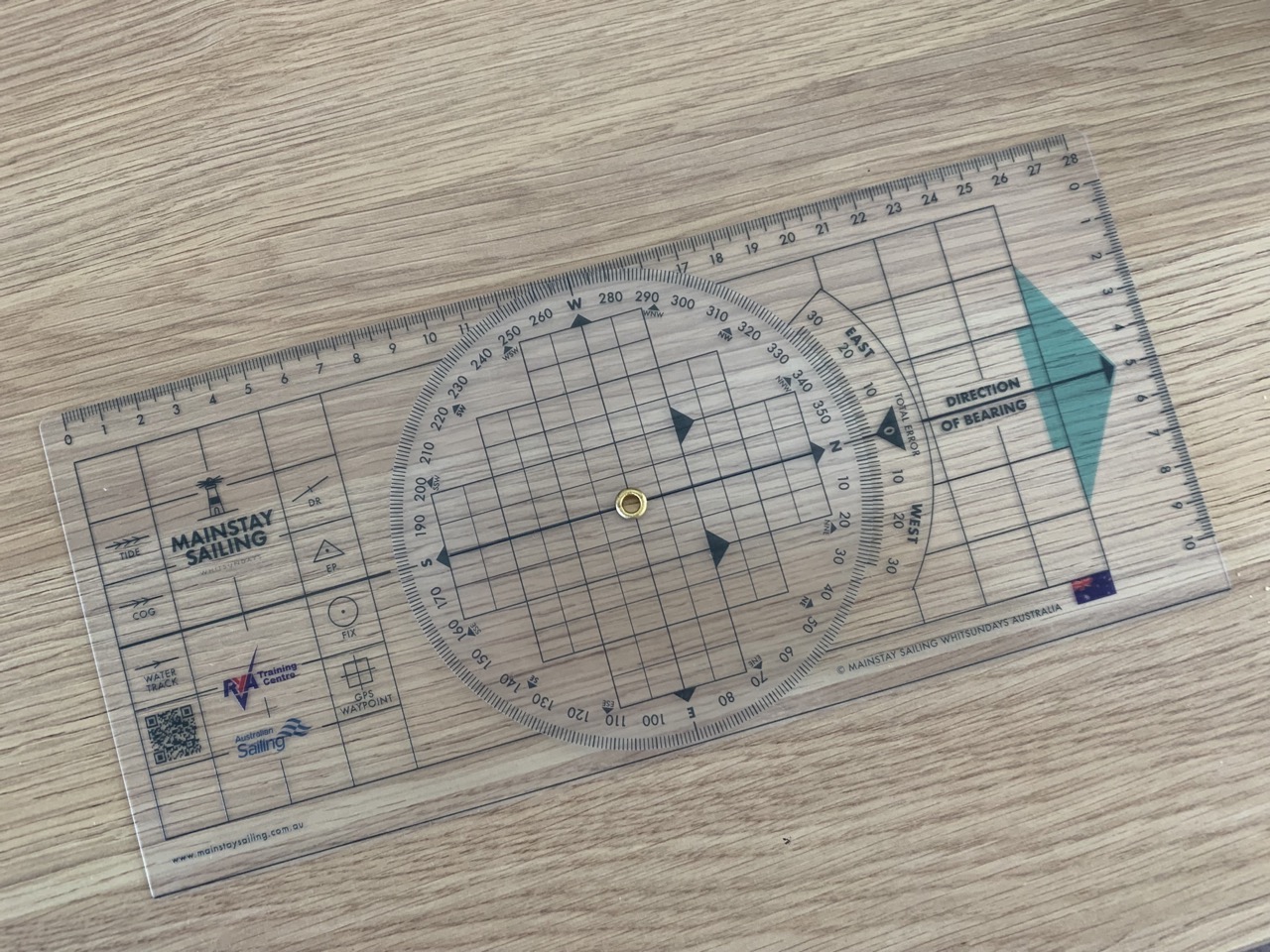 Mainstay Sailing Whitsundays - Portland course plotter