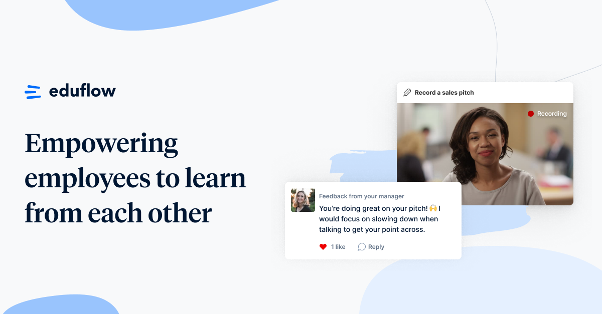 Eduflow · Empowering employees to learn from each other