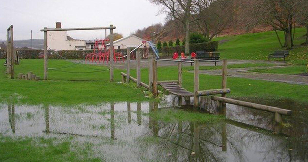 Playground Drainage Solution