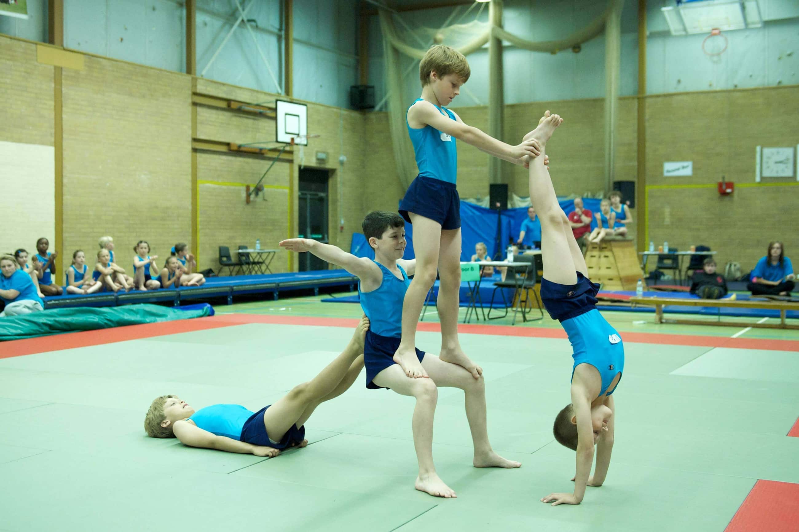 Squads competing in the following disciplines: Acrobatics, TeamGym ...