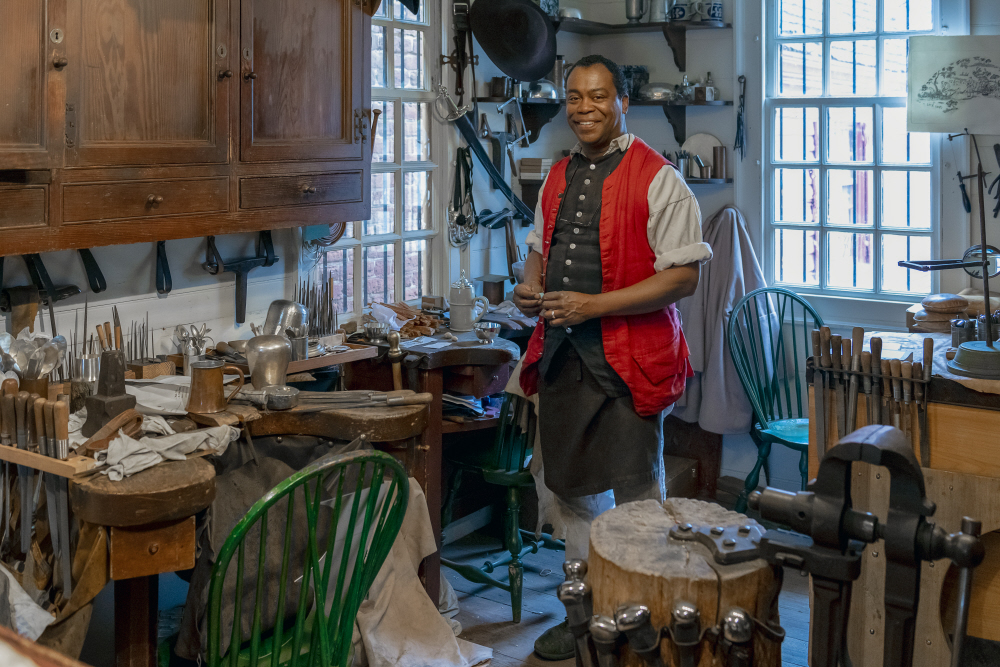 Colonial Silversmith Shop