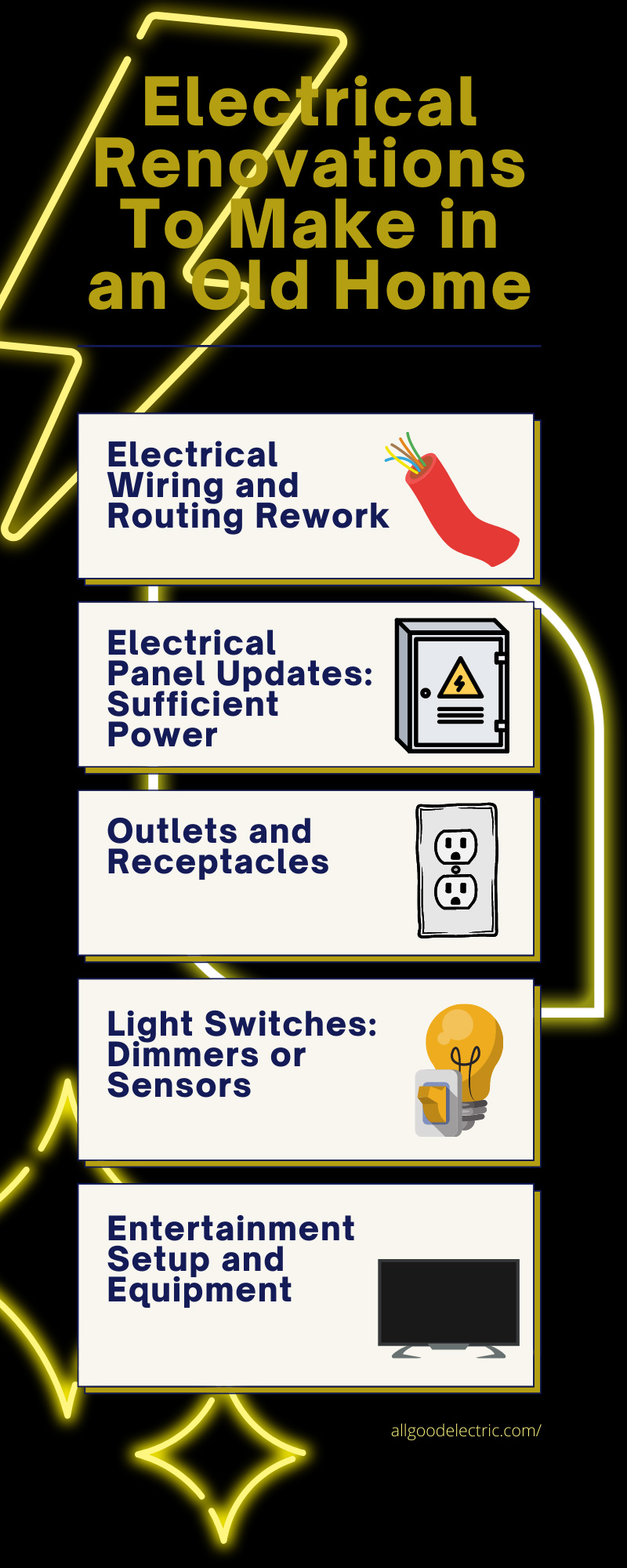 10 Electrical Renovations To Make in an Old Home | Allgood Electric