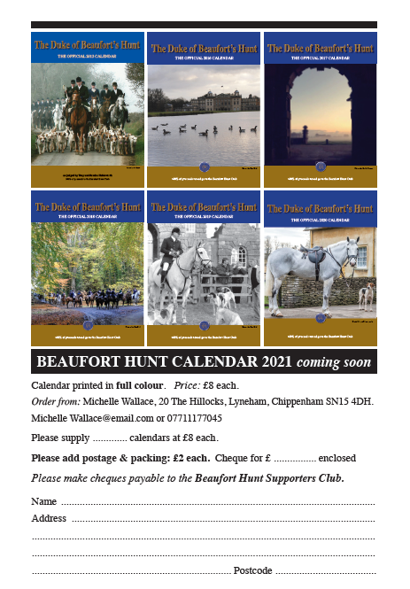 Home of the Beaufort Hunt Supporters Club