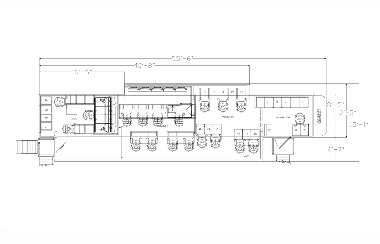 Silver United States/Canada - NEP's Mobile Unit/OB Trucks