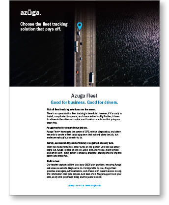 GPS Fleet Tracking Guides and Product Whitepapers | Azuga