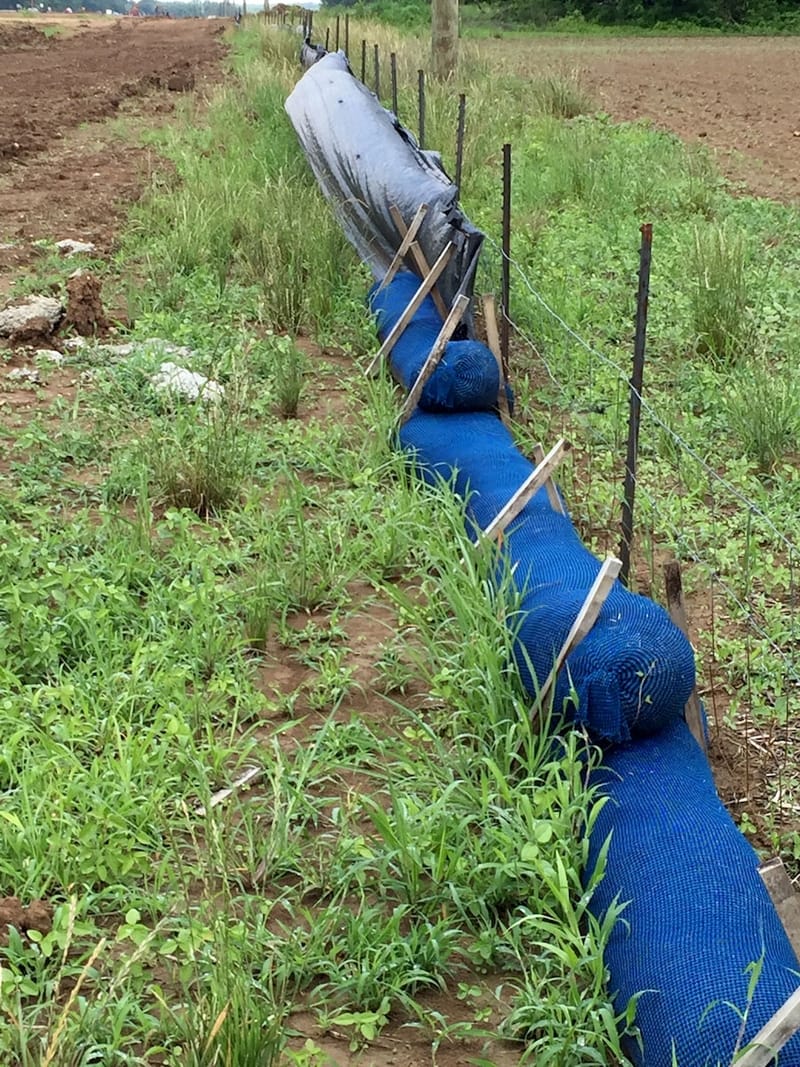 Diamond Sock - Compost Filter Sock - Prevent Soil Erosion