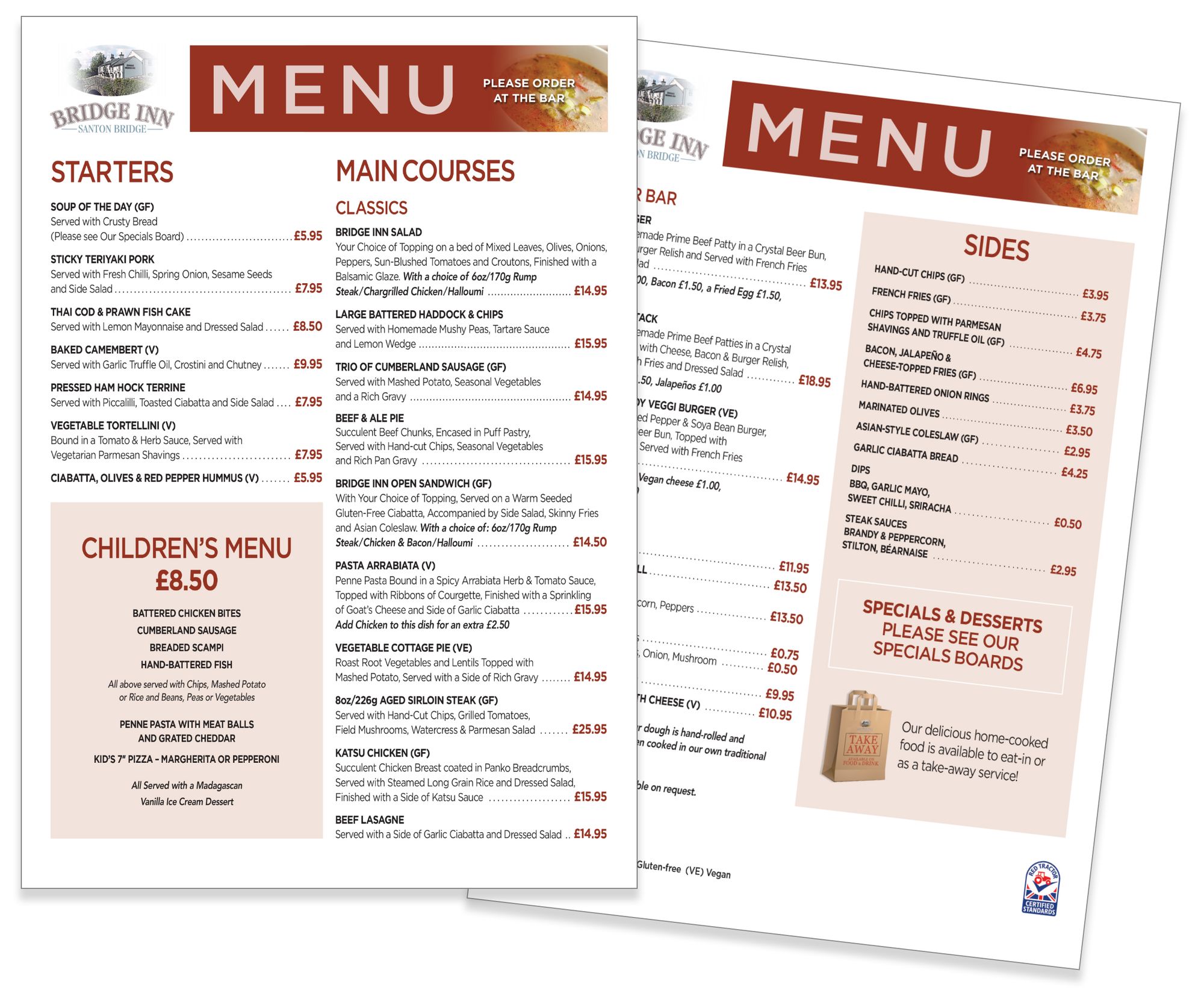 The Bridge Inn: Food & Drink