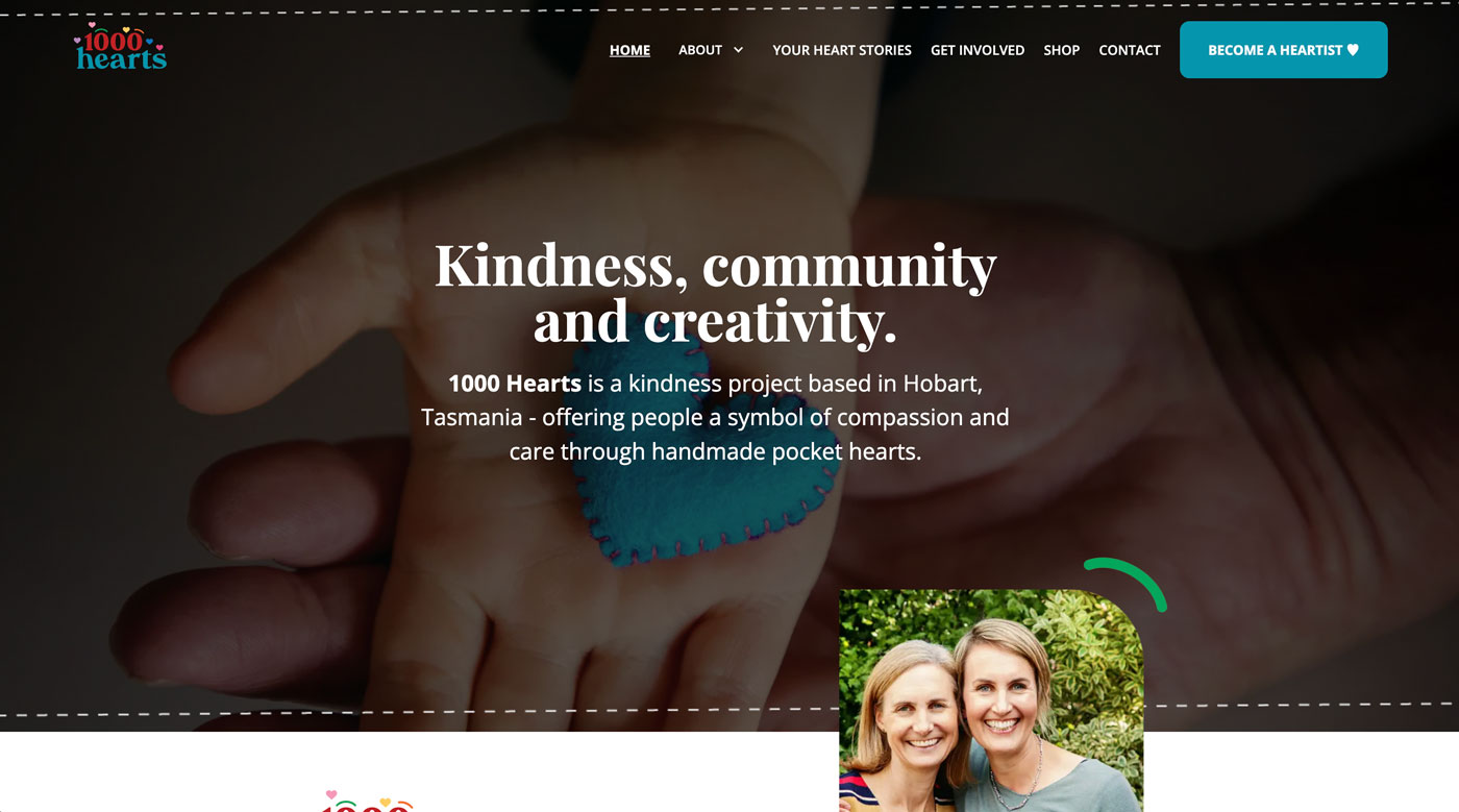 1000 Hearts | A kindness project in Hobart, Tasmania