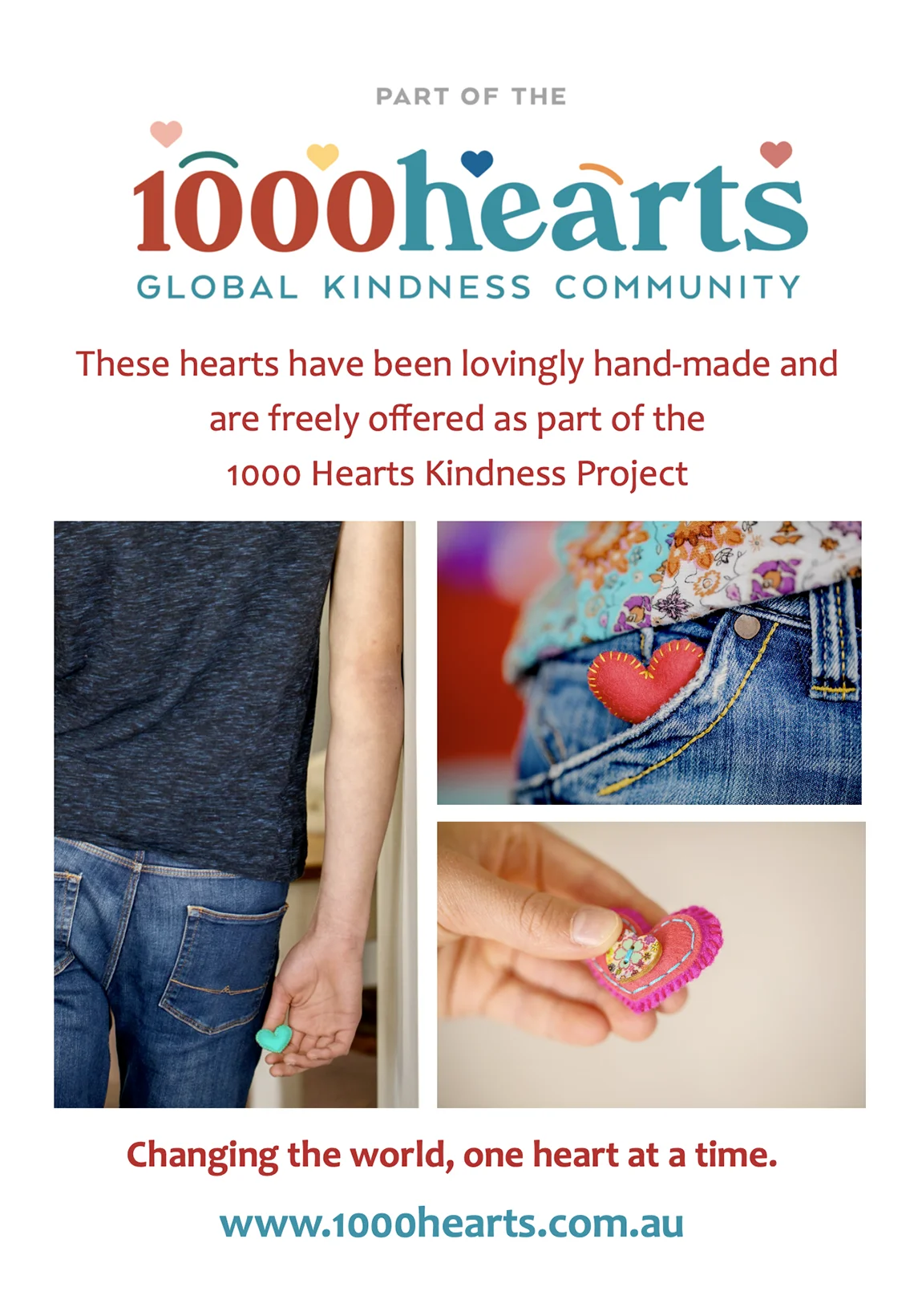 1000 Hearts | A kindness project in Hobart, Tasmania