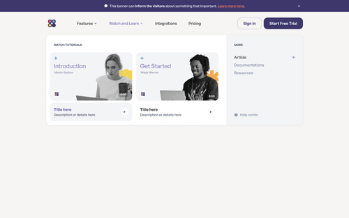 Flowbase | Webflow Templates, Components & Guides