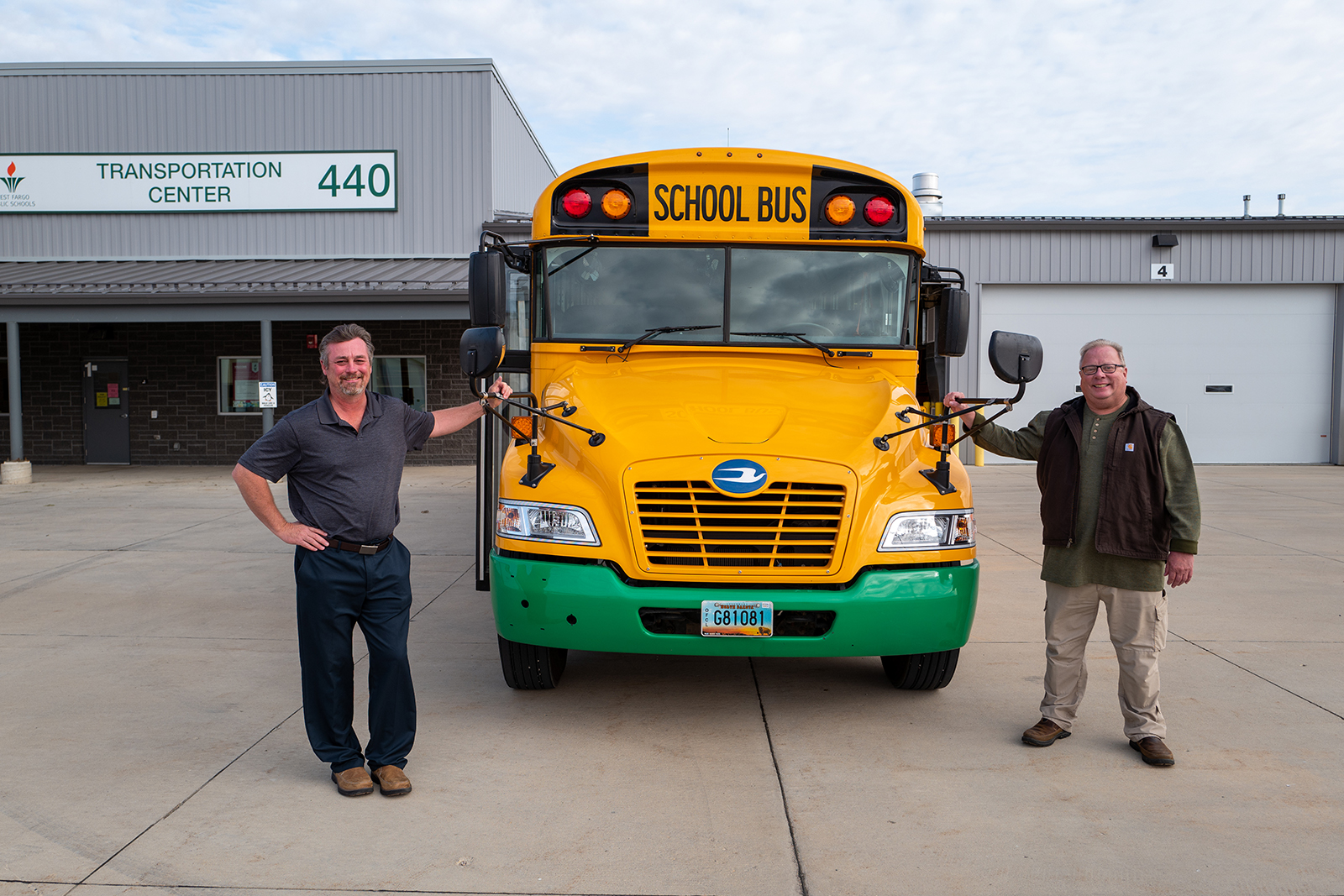 Electric bus makes the grade