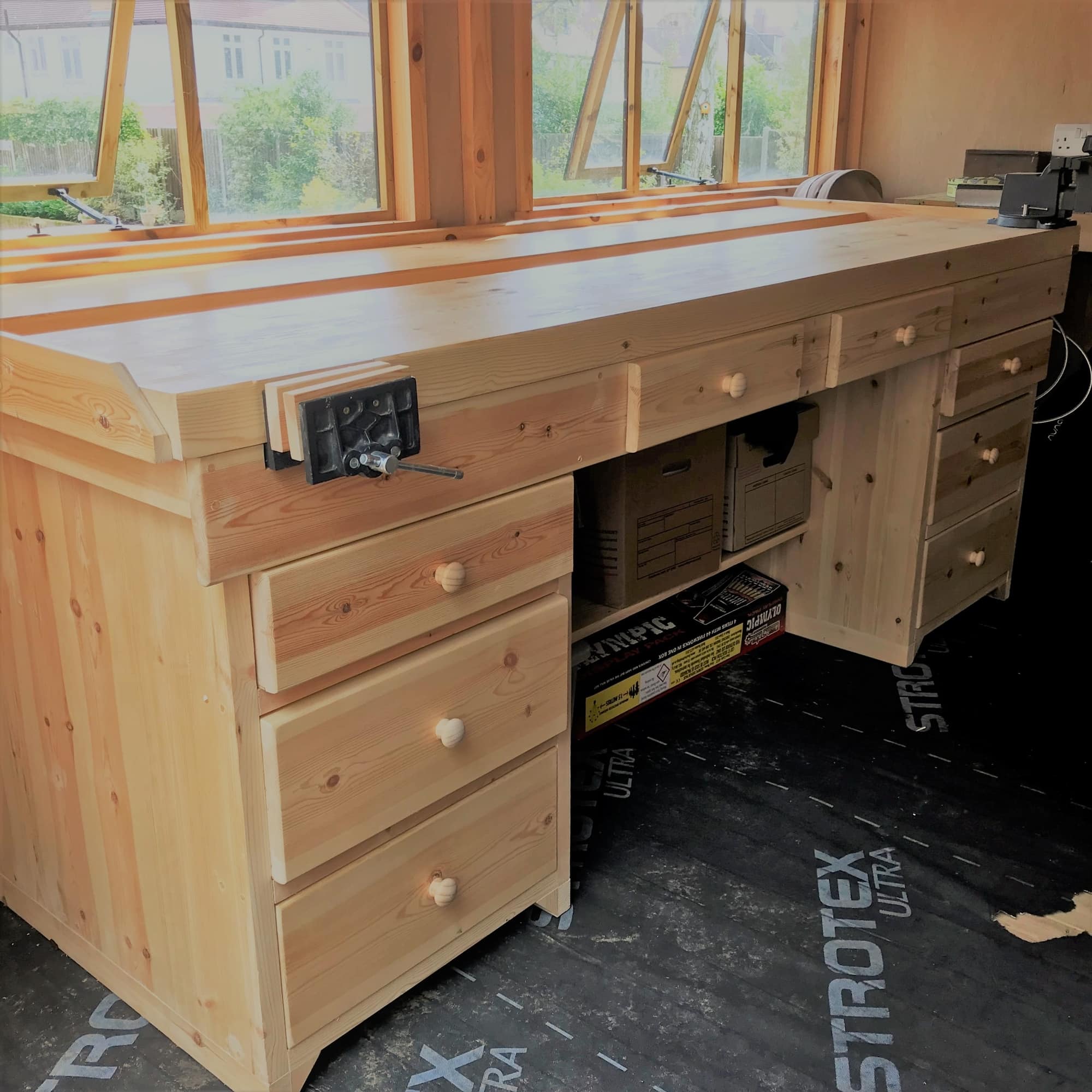 Wooden Workbenches & Woodworking Benches | NB Rhodes