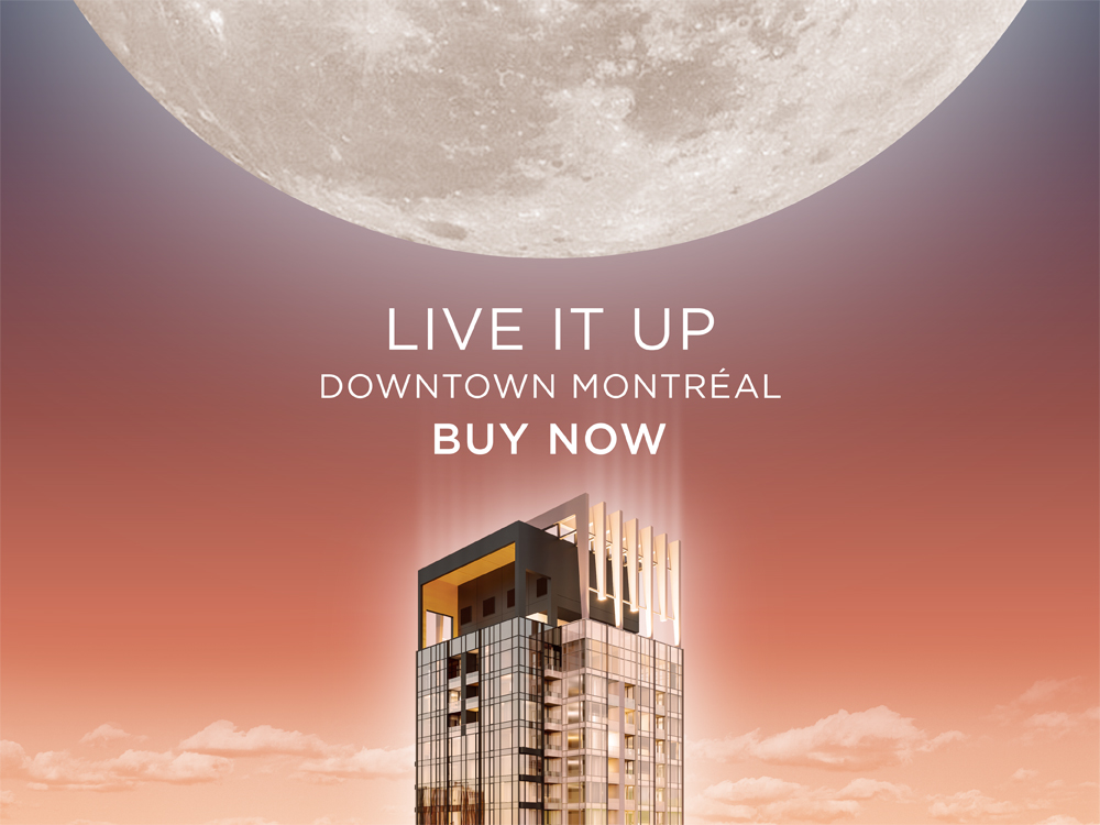 Solstice Montreal: 1 to 3 Bedrooms Condos & Penthouses in Downtown Montreal