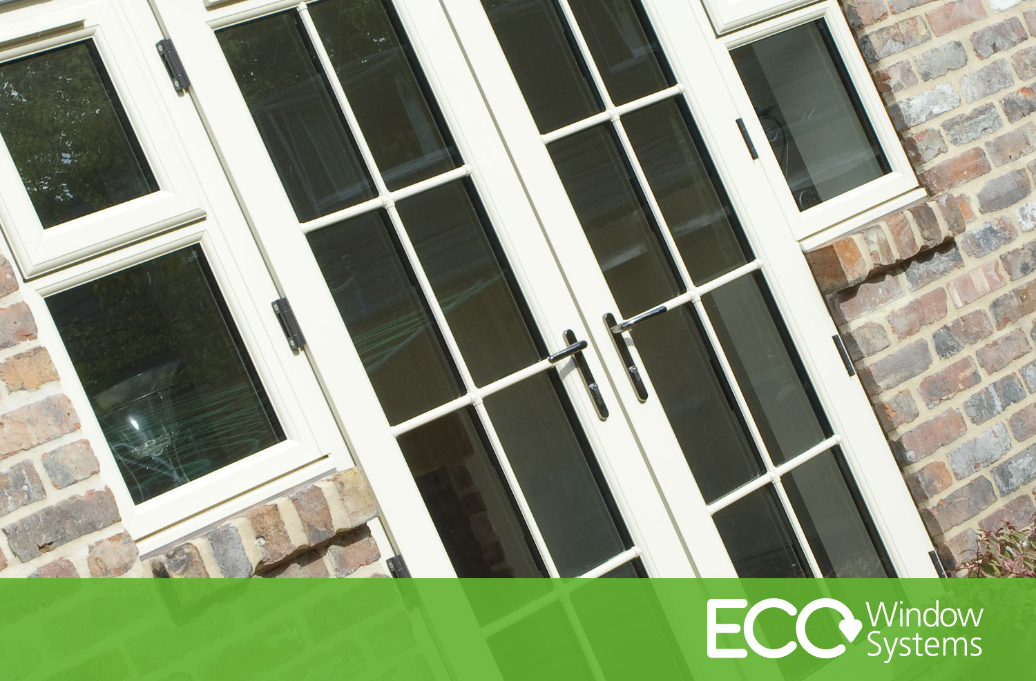 PVCu French Doors Hinckley | Energy Efficient Doors | Eco Window Systems