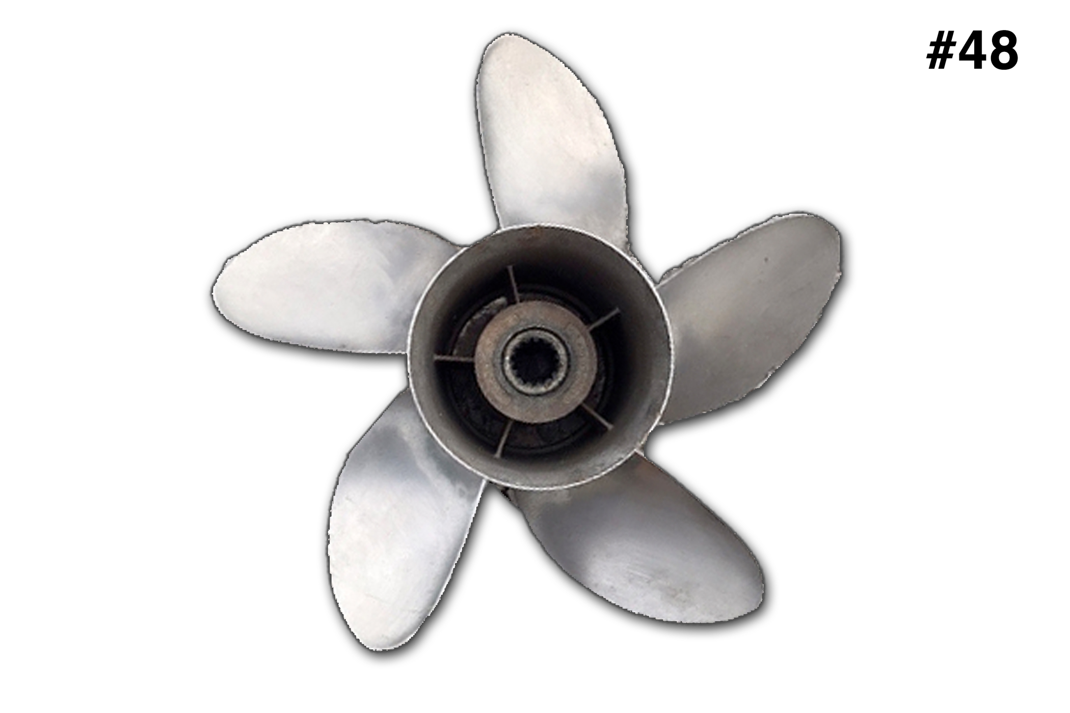 (#48) Stainless Steel Prop | 13.25 x 19 RH | Harbortowne Marine Ship Store