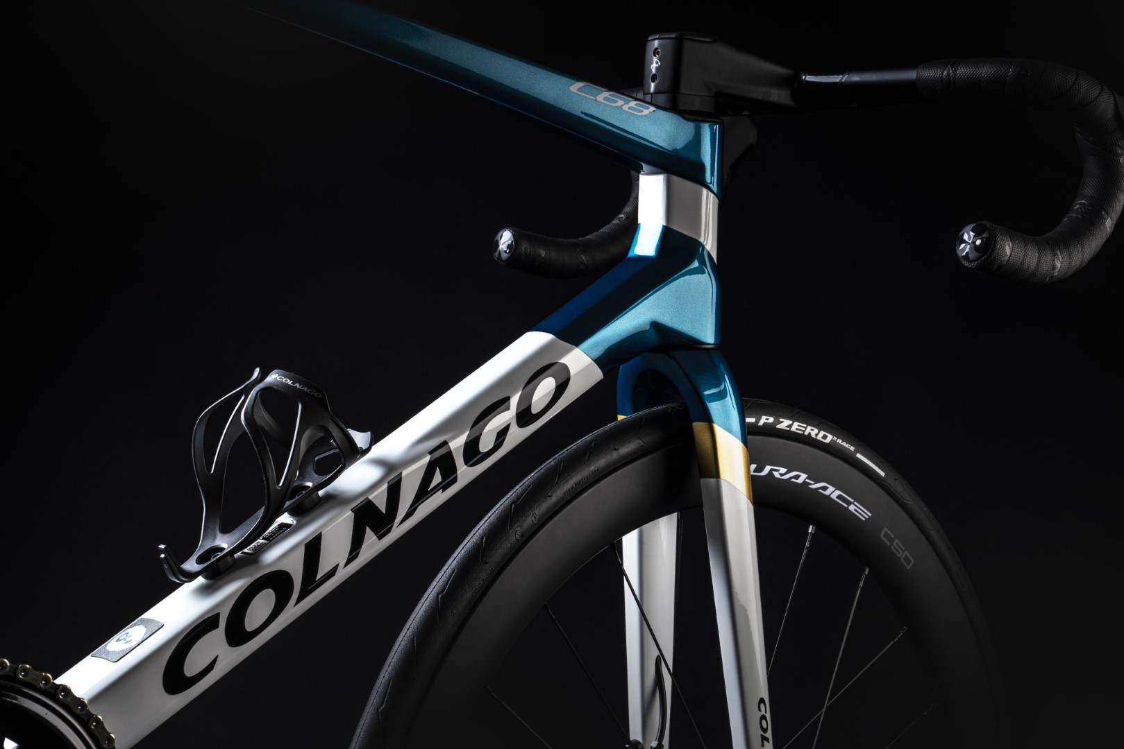 Colnago's new C68 bike with 3D-printed Ti lugs and an NFT