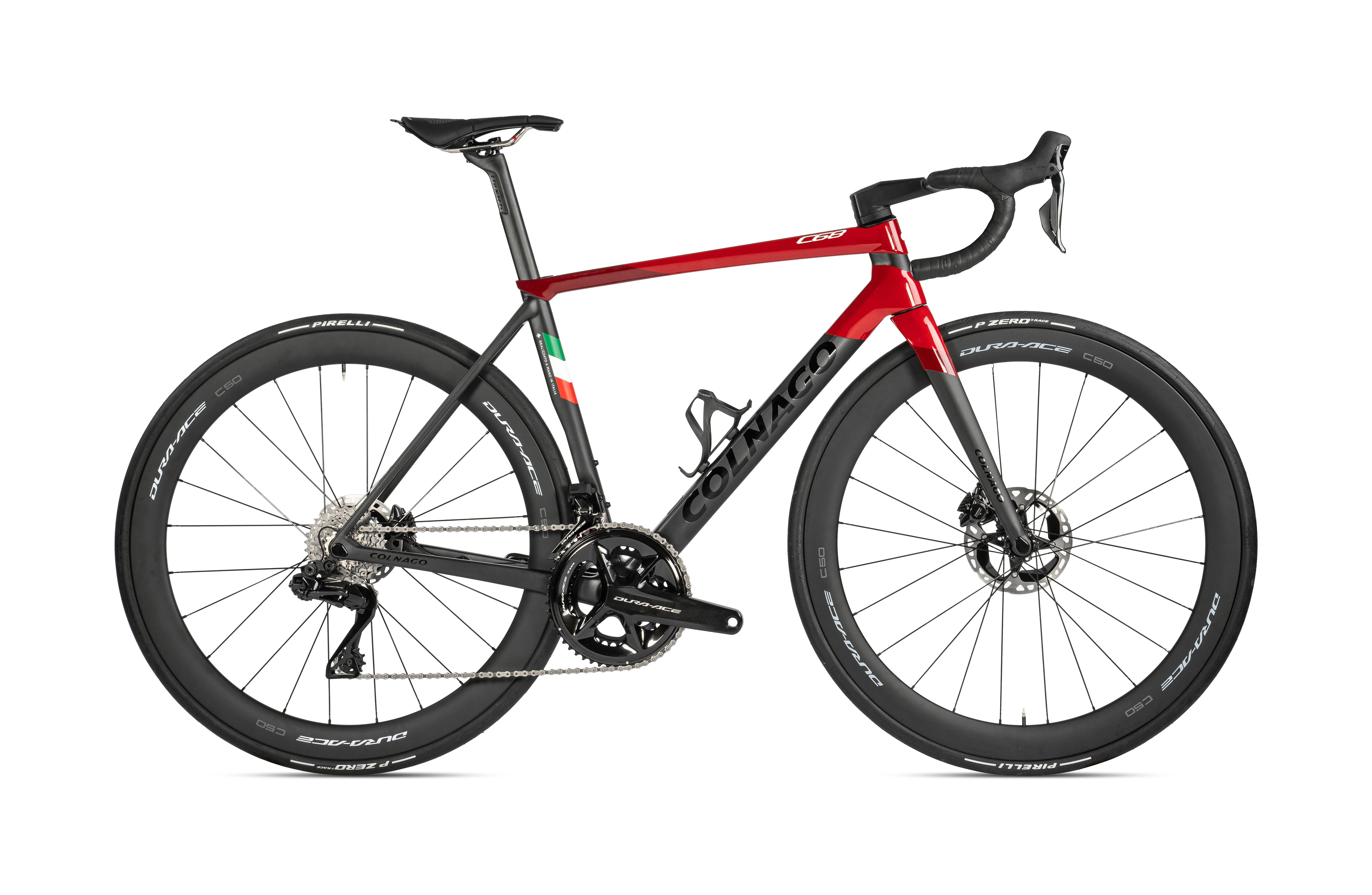 Colnago's new C68 bike with 3D-printed Ti lugs and an NFT
