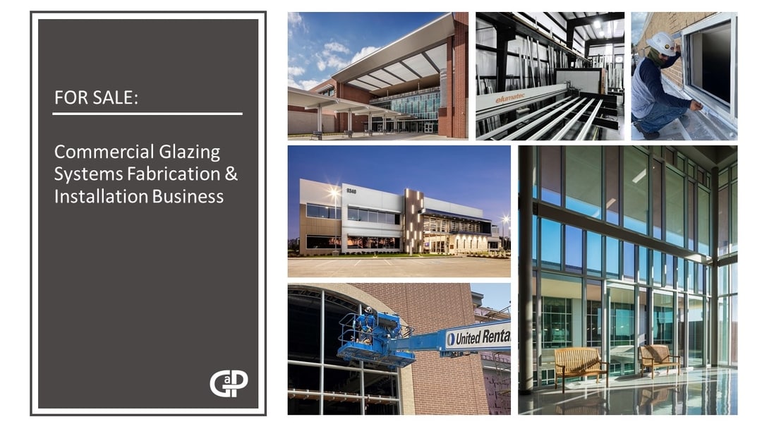 Commercial Glazing Systems Fabrication and Installation Business | GaP ...