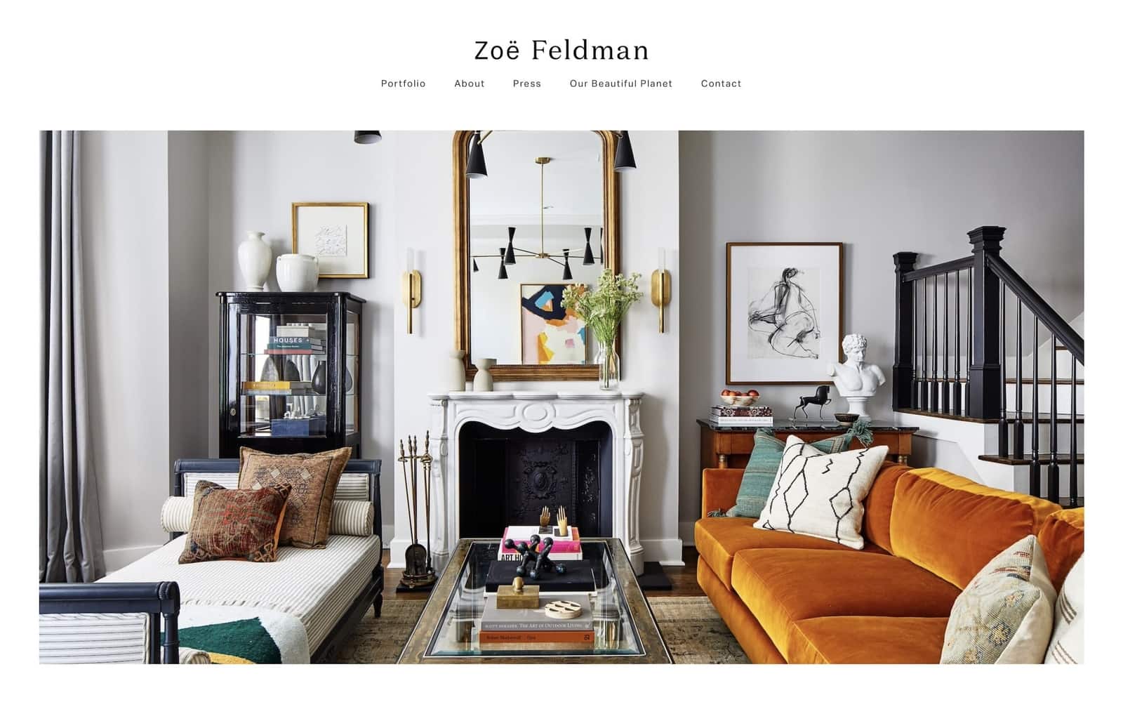 Zoë Feldman — Web Design for Interior Designers — Lovably