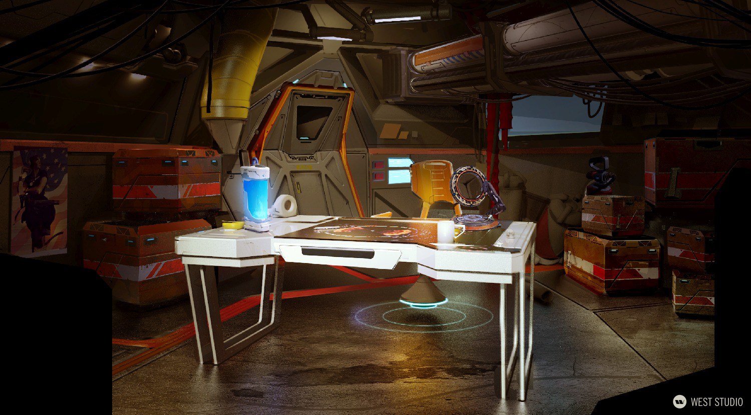 West Studio | Category: Environments