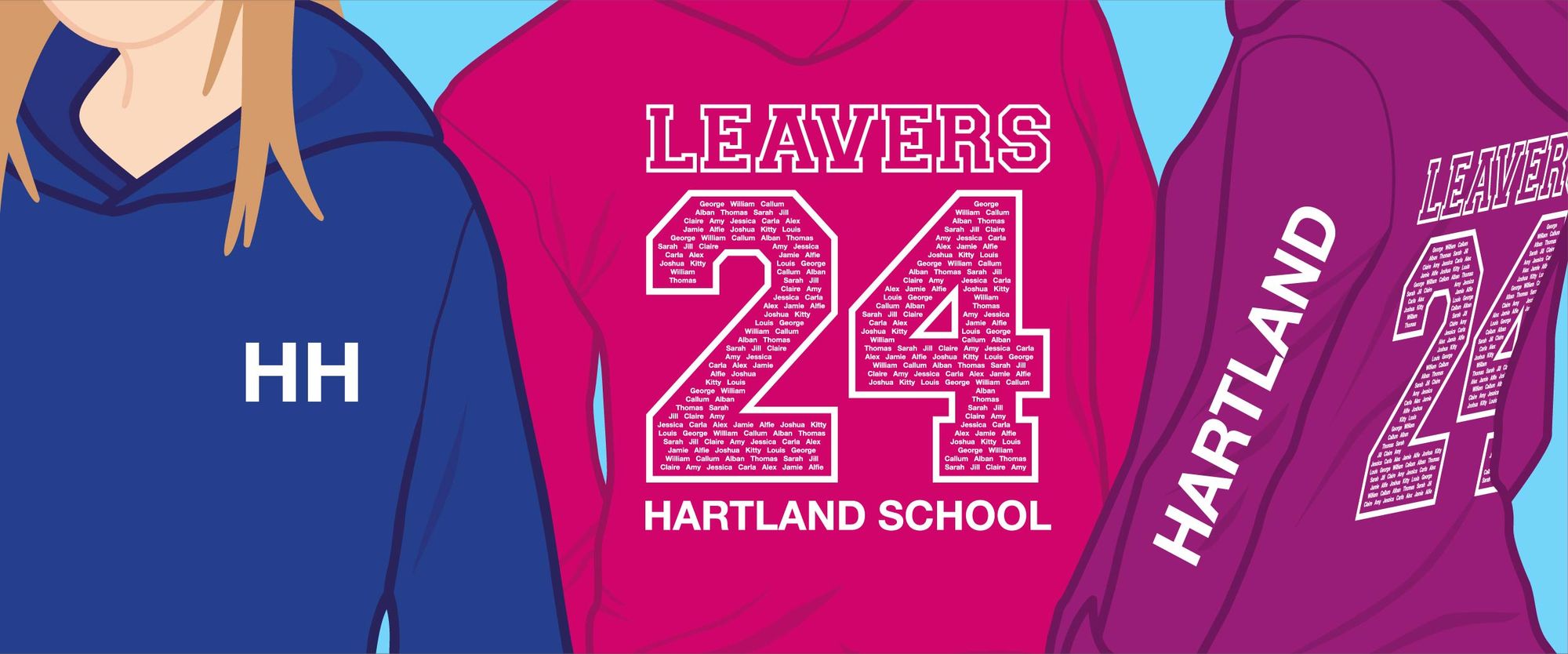 School Leavers Hoodies 2024 | 5% Commission for schools