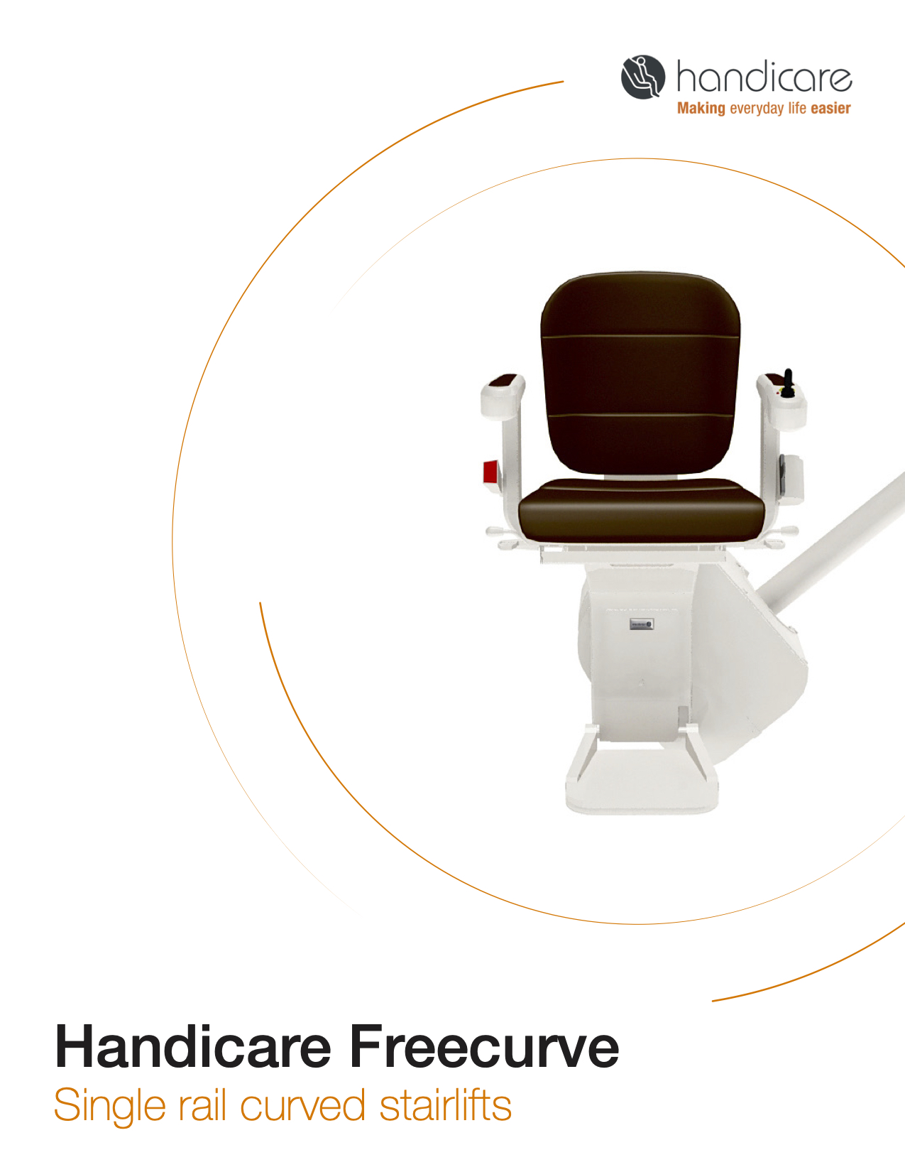 Handicare Freecurve Stairlift | Access Solutions, Inc.