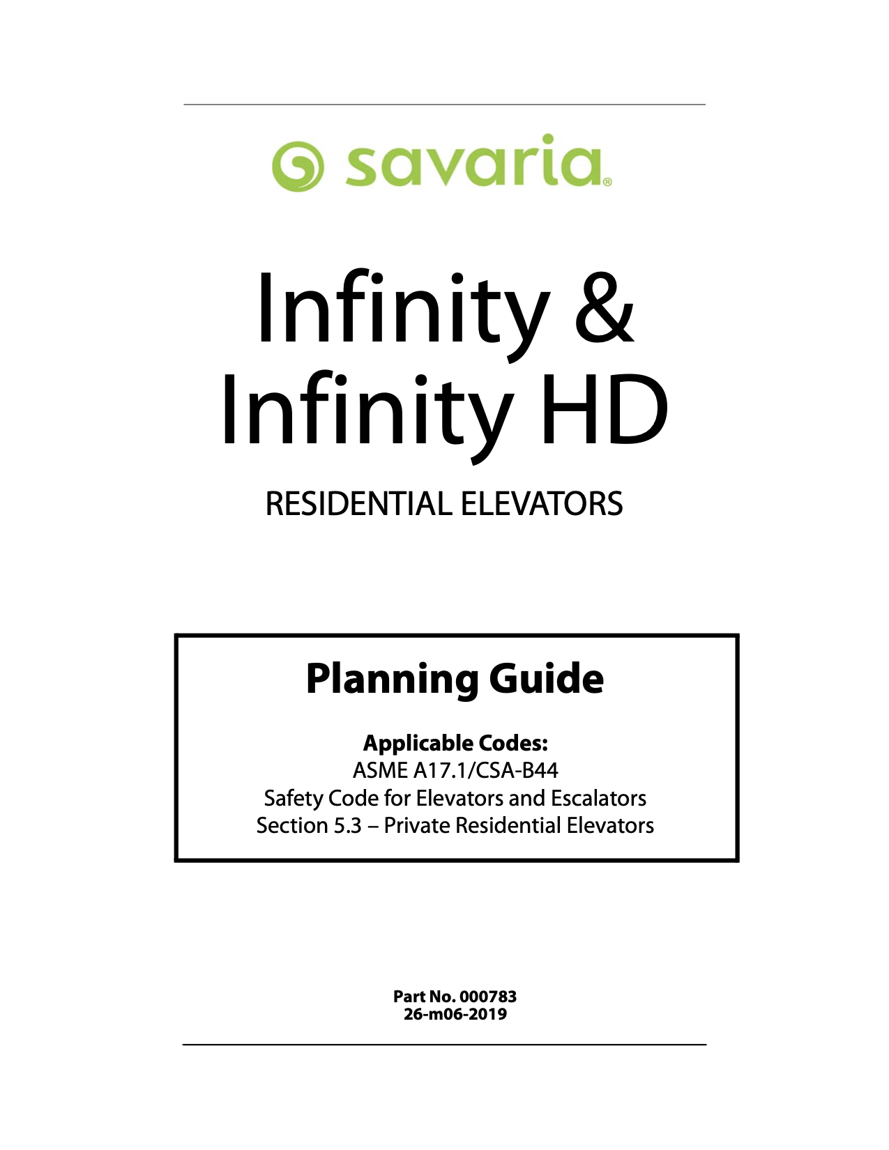 Savaria Infinity Elevator | Access Solutions, Inc.