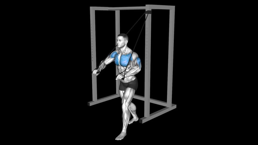 One Arm Band Cross Body Chest Press – How To Video, Alternatives & More