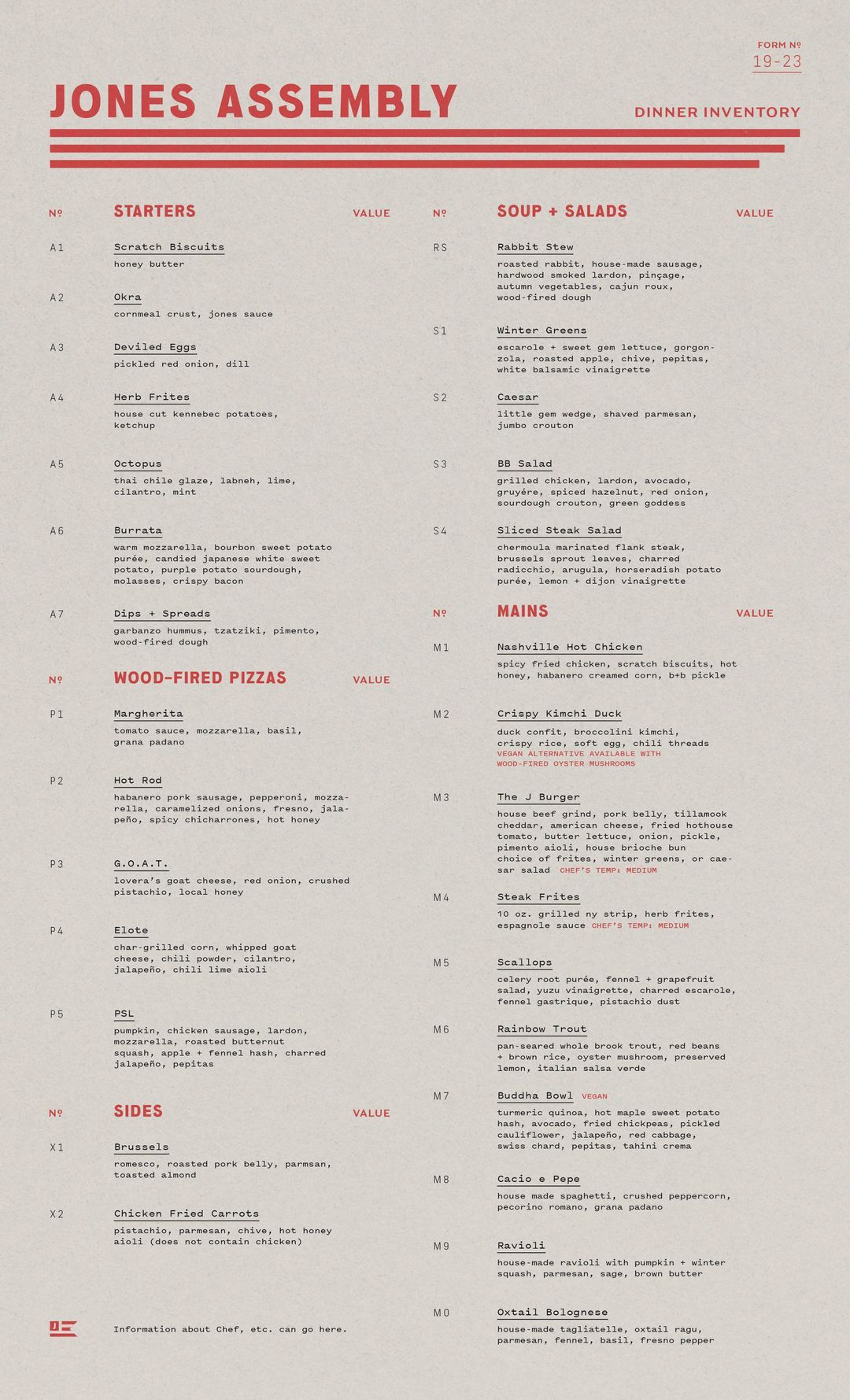 Half Design — The Jones Assembly