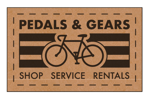 Domestic Custom Art - Rectangle Leather Patches