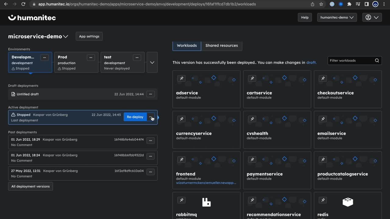 Humanitec - Powers your Internal Developer Platform