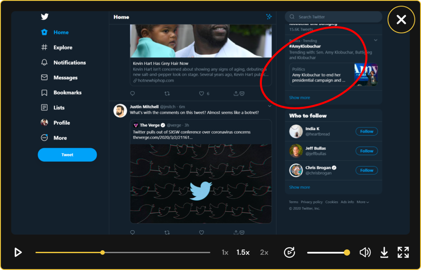 Yac Features | Screensharing