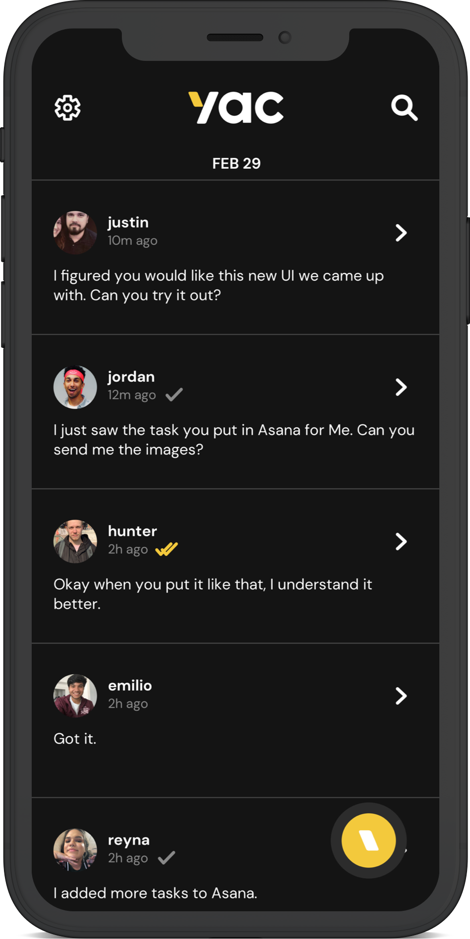 Yac Features | Voice Messaging