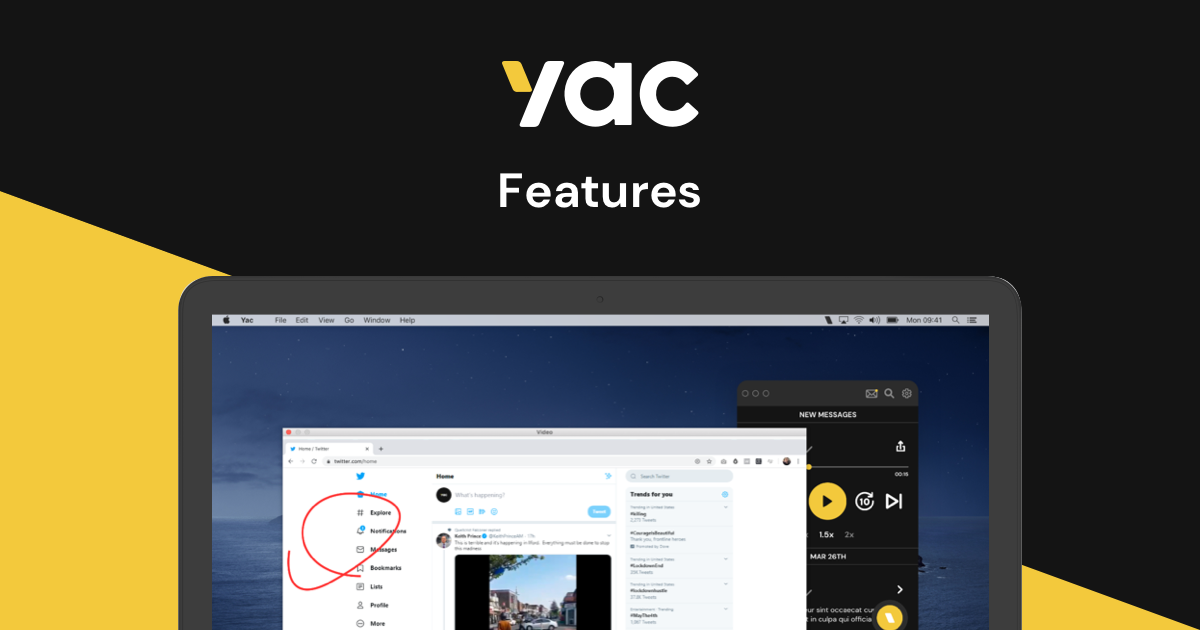 Yac Features | Group Messaging