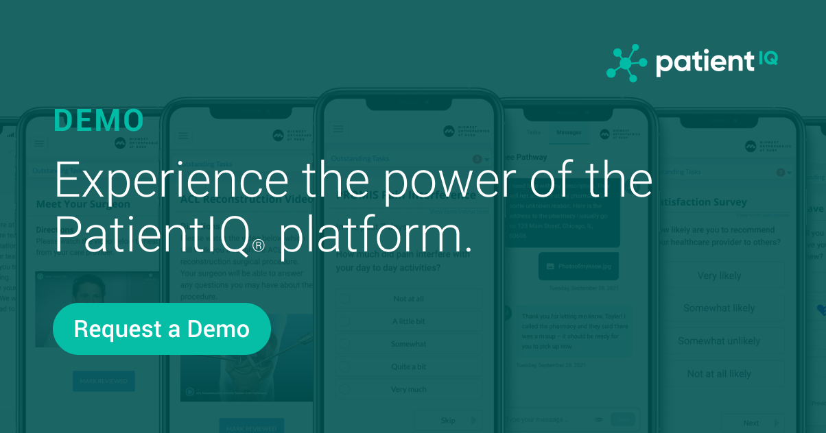 Request a Live Demo of the Software | PatientIQ