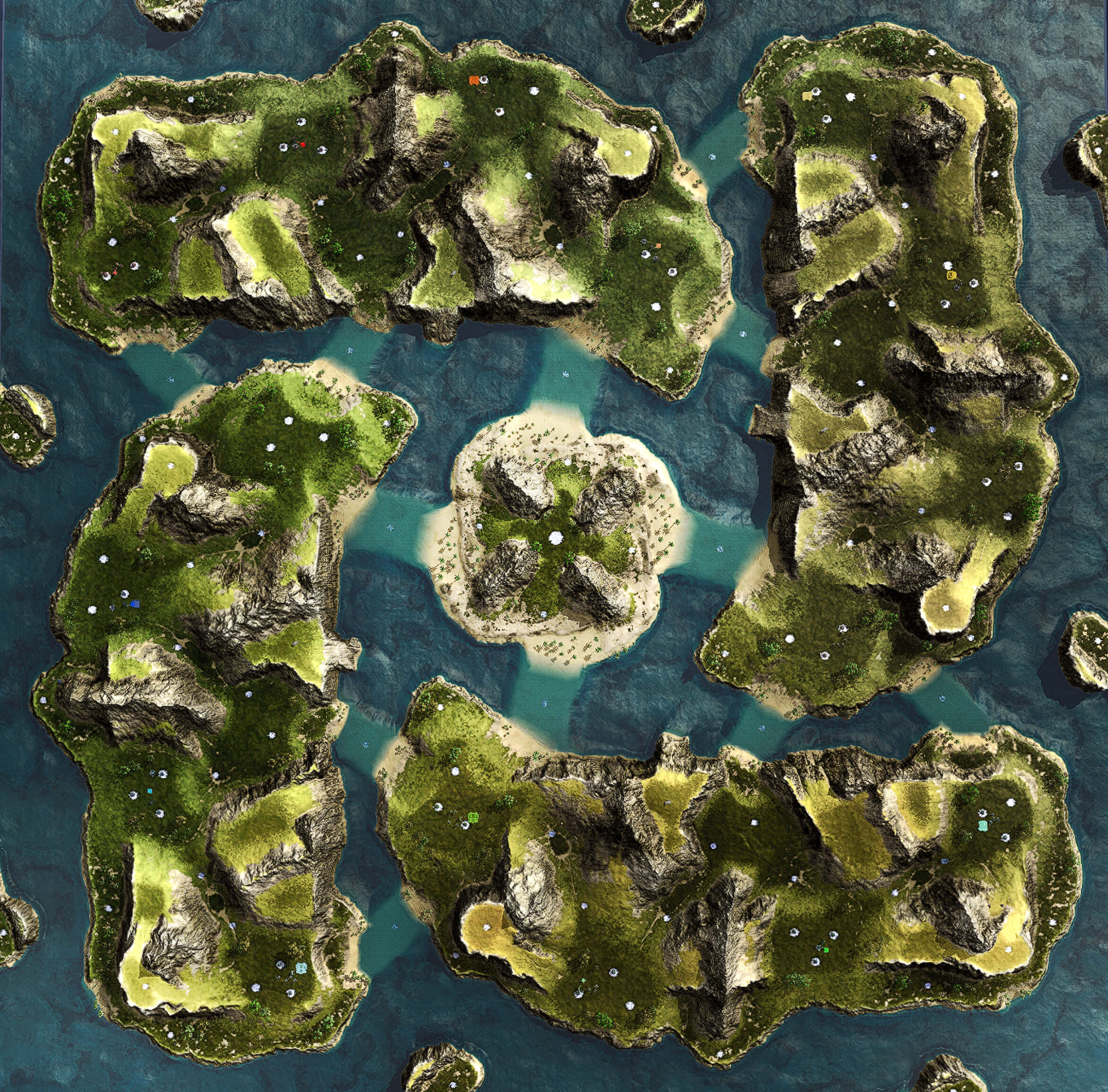 Maps ★ Beyond All Reason RTS