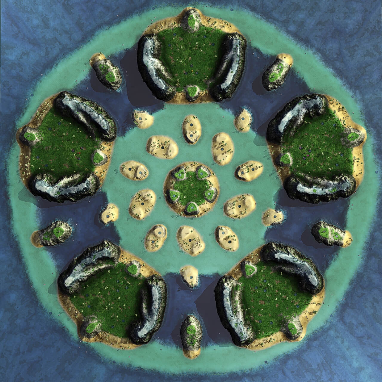 Maps ★ Beyond All Reason RTS