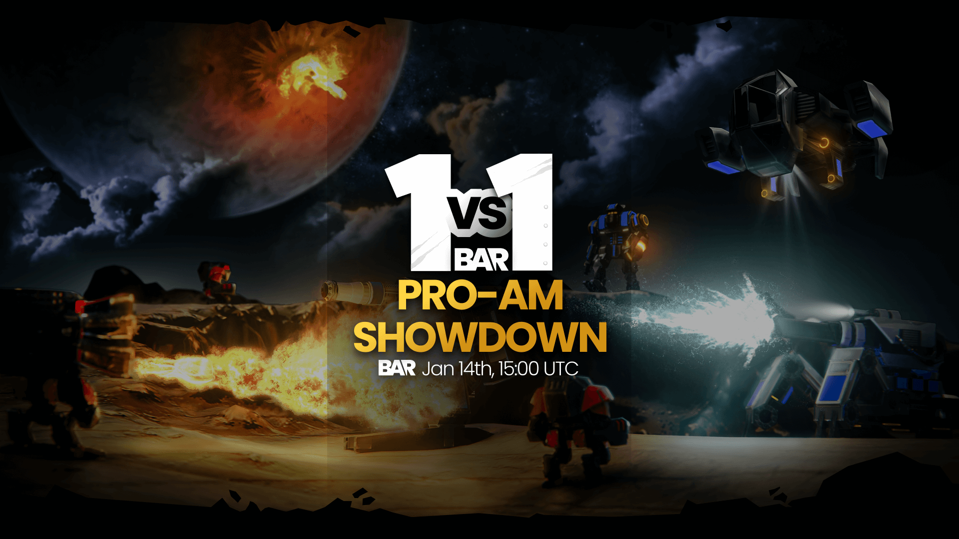 The Great Pro-Am Showdown coming on January 14th! ⇀ News ★ Beyond All ...