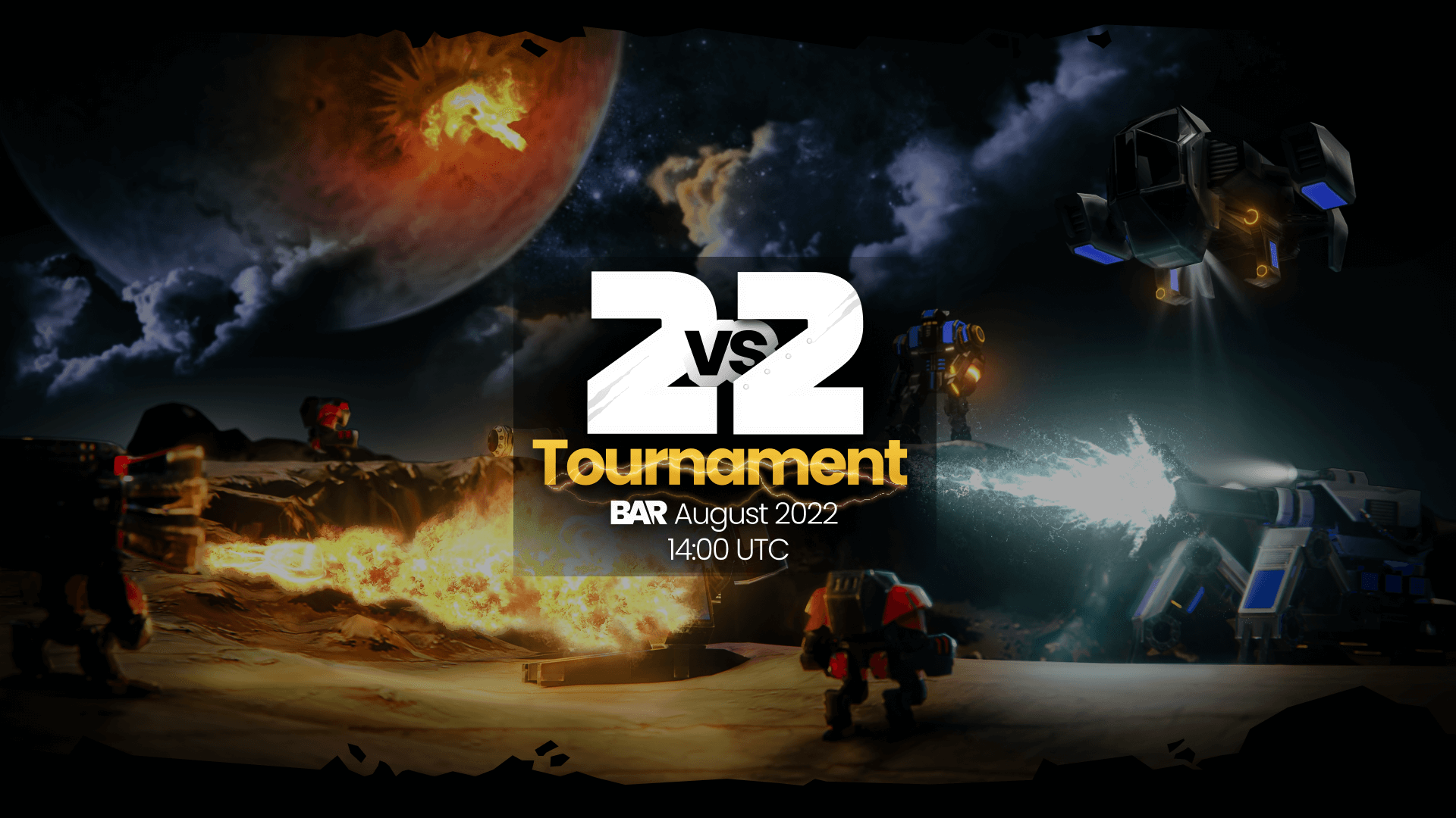 Pro 2v2 Tourney #2 on August 28th! ⇀ News ★ Beyond All Reason RTS