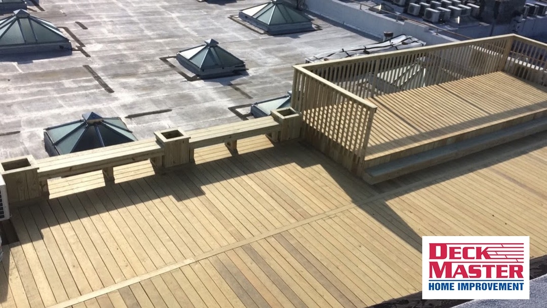 Rooftop Decks - Deck Master Home Improvement - Deck Builders in NY