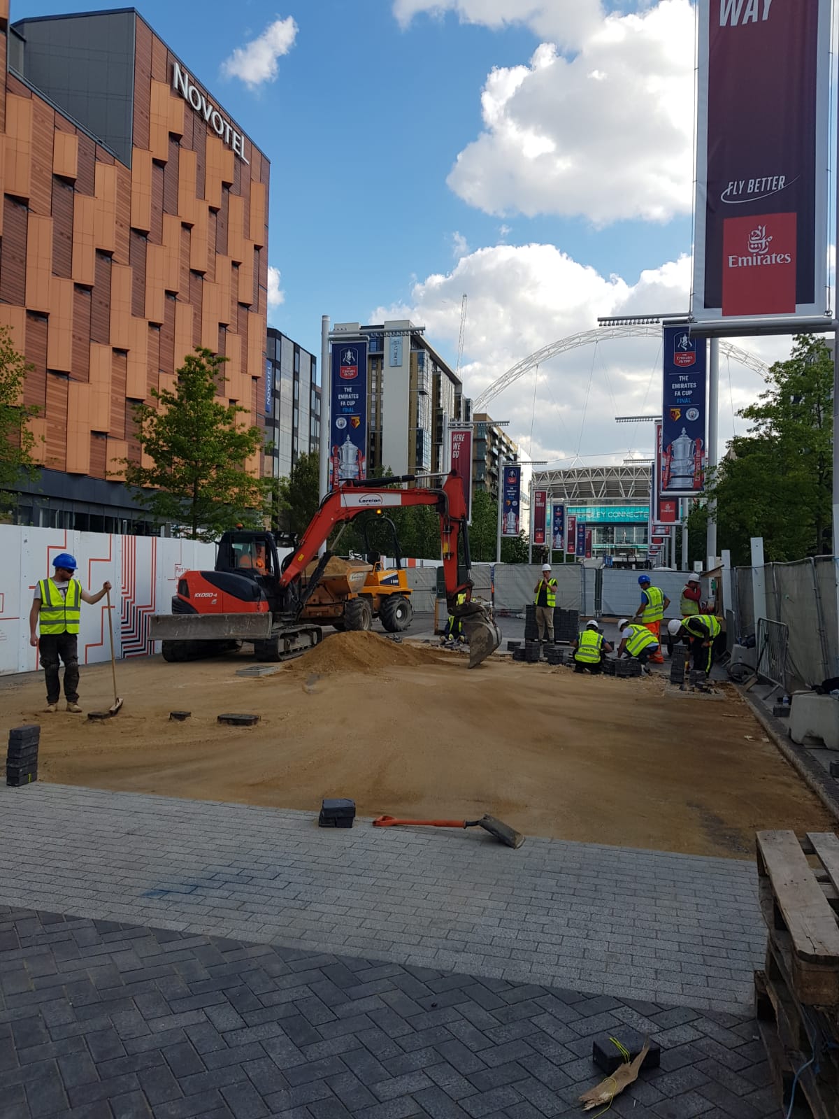 OLYMPIC WAY, WEMBLEY
