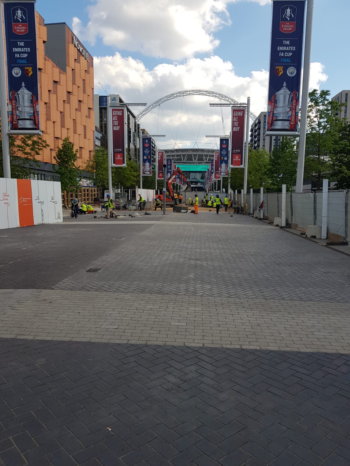 OLYMPIC WAY, WEMBLEY