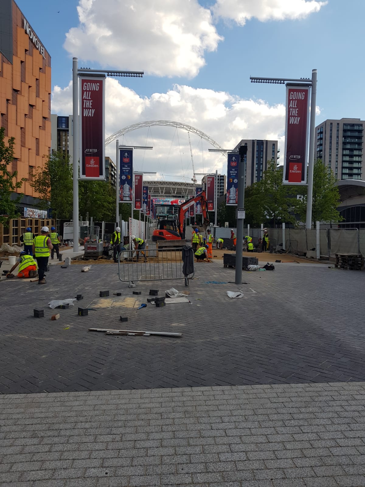 OLYMPIC WAY, WEMBLEY